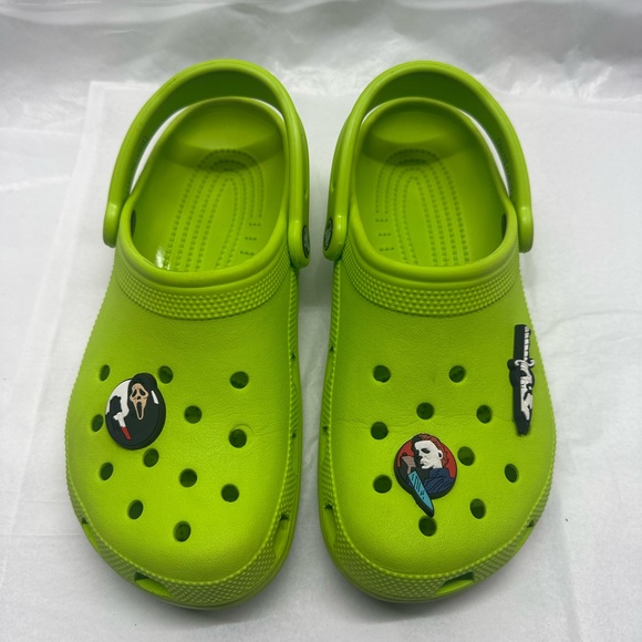 CROCS | Shoes | Crocs Classic Clog Szm6w8 Bright Lime Green Michael ...